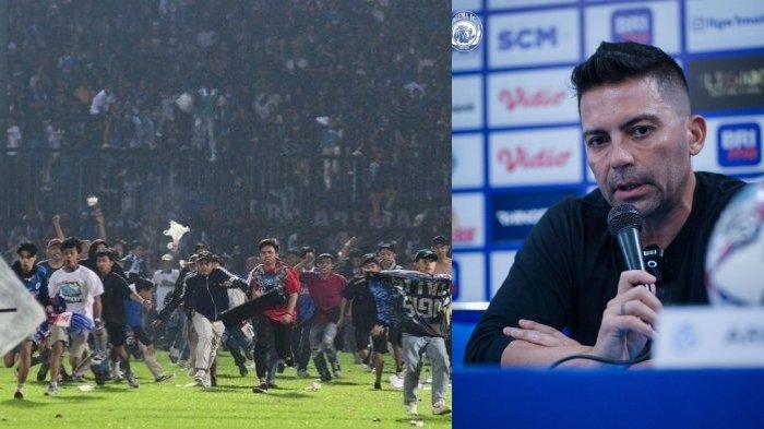 Melihat Suporter Arema FC Meninggal Dalam Pelukan Pemainnya, Javier ...