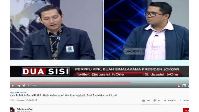 Pernyataannya Dipotong Mahasiswa Sultan Rivandi saat Bahas UU KPK ...