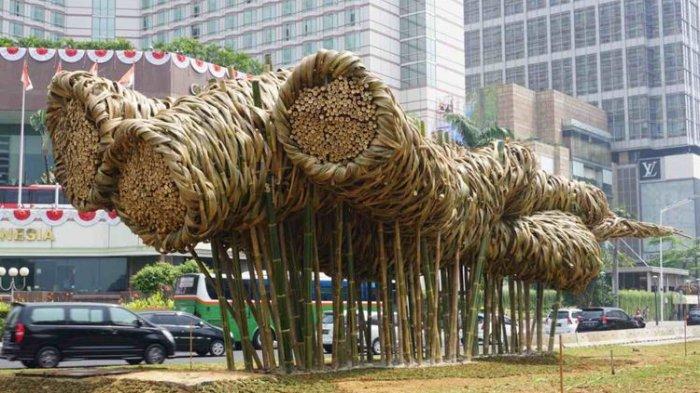 Fakta Bambu Getih Getah di DKI Jakarta, Karya Seni Seharga Rp 550 Juta ...