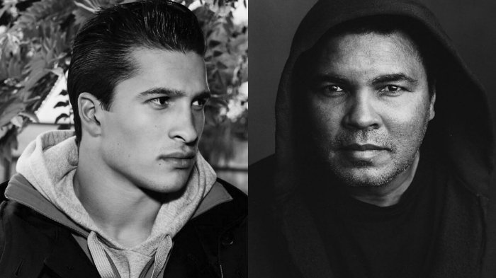 5 Potret Biaggio Ali Walsh, Model Sekaligus Pemain Football Cucu ...