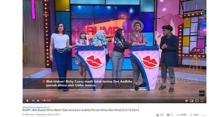 Chika Jessica Tak Dimaafkan Ricky Cuaca soal Dwi Andhika, Melaney ...