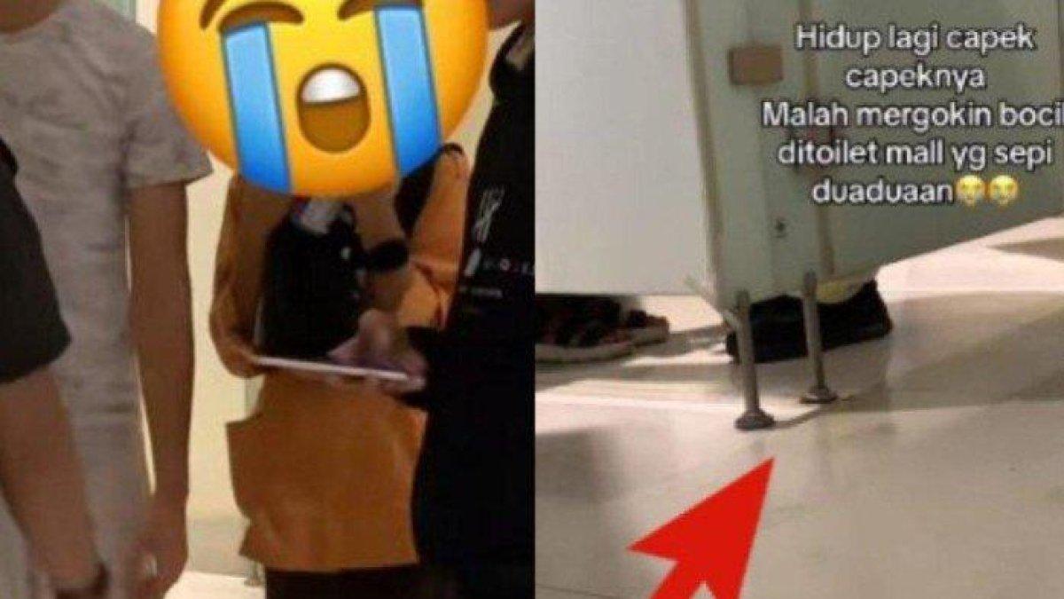 Masih Pakai Seragam Sekolah, Sepasang Remaja Kepergok Mesum di Toilet Mal, Videonya Viral ...