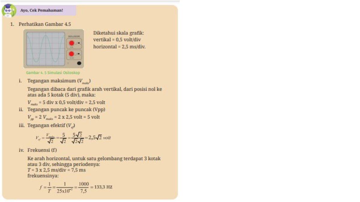 Simak Kunci Jawaban Buku Fisika Kelas 12 SMA/MA Bab 4: Ayo Cek Pemahaman Halaman 80 - Tribun Wow