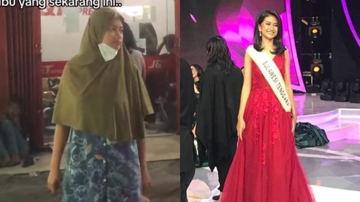 Viral Tranformasi Lita, Finalis Miss Indonesia 2018 Setelah Jadi IRT, Dulu Pakai Gaun Kini ...