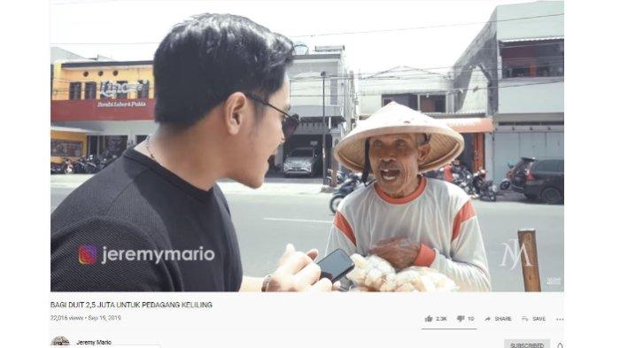 Dari Fenomena 'Prank', YouTuber Jeremy Mario Buat Konten Menginsipirasi ...