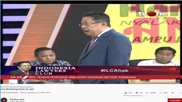 Di ILC, Karni Ilyas Singgung Pengalaman Migas Ahok: Saya Pernah Jadi ... Di ILC, Karni Ilyas Singgung Pengalaman Migas Ahok: Saya Pernah Jadi ...