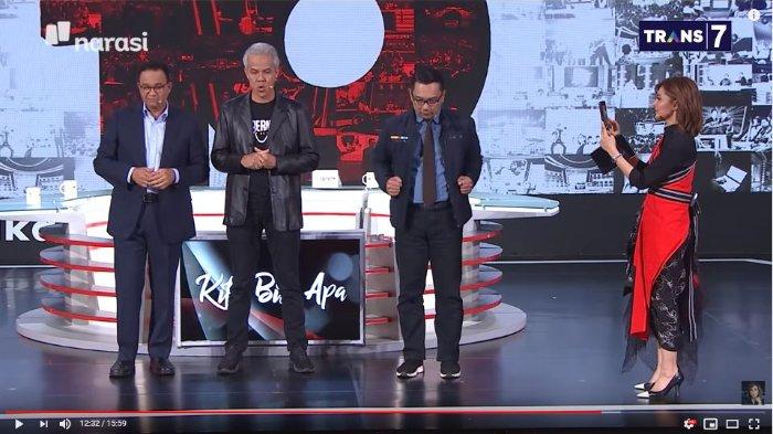 Lihat Aksi Lucu Ganjar, Anies dan Ridwan Kamil saat Goyang TikTok, Gubernur Jateng Malah Pamer ...