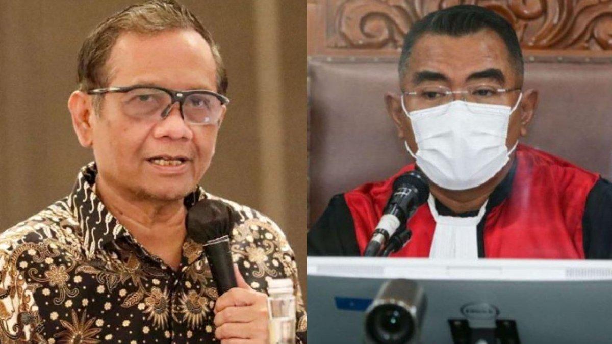 Mahfud Md Soal Viral Video Hakim Wahyu Iman Santoso Teror Agar Tak