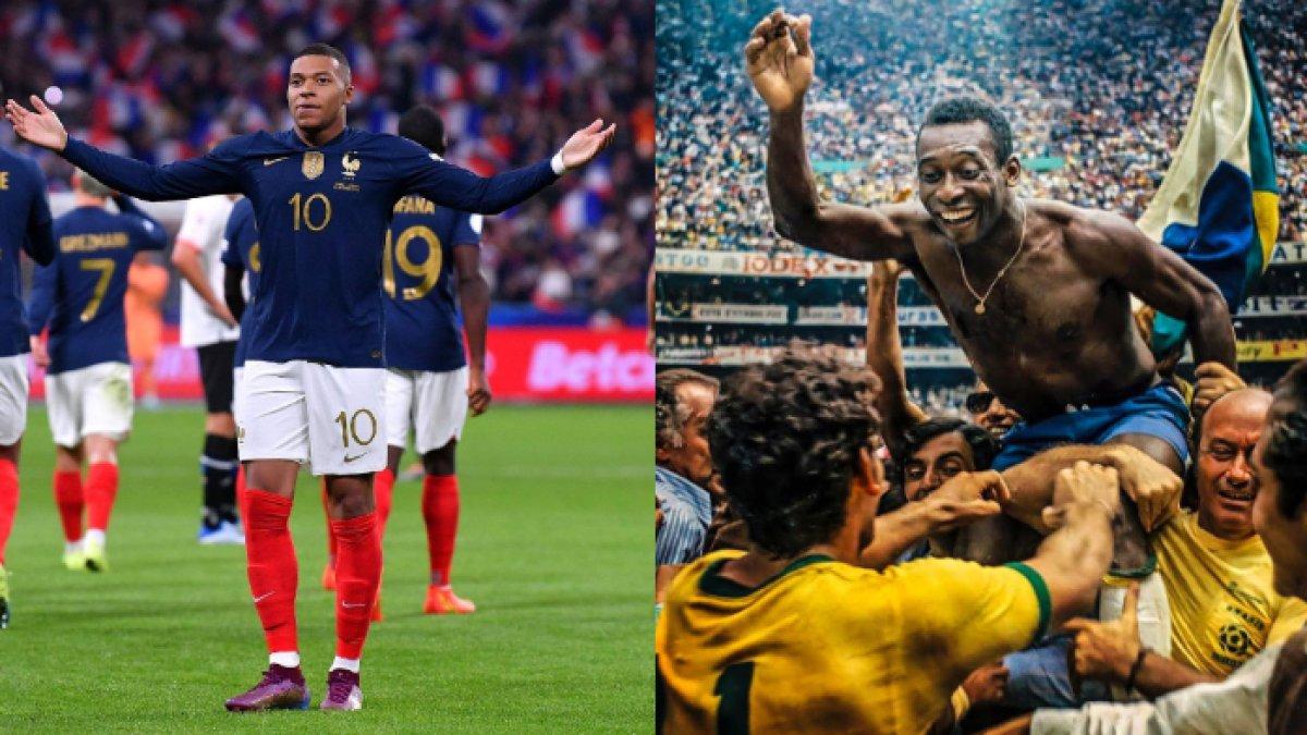 Kylian Mbappe 'Pele'-nya Prancis di Piala Dunia 2022? Ini Kesamaannya dengan Legenda Brasil ...