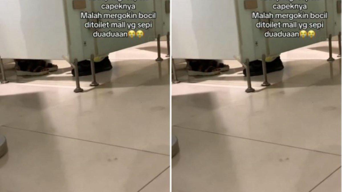 Masih Pakai Seragam Sekolah, Sepasang Remaja Kepergok Mesum di Toilet Mal, Videonya Viral ...