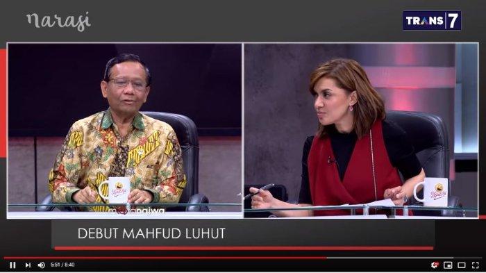 Bahas HAM, Najwa Shihab Sempat Terlibat Perdebatan dengan Mahfud MD ...
