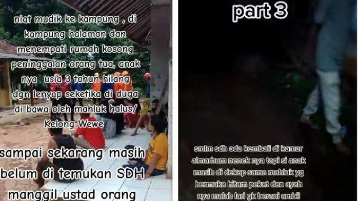 Viral Bocah Hilang Diduga Dibawa Makhluk Astral di Subang, Bermula saat Mudik ke Rumah Kosong ...