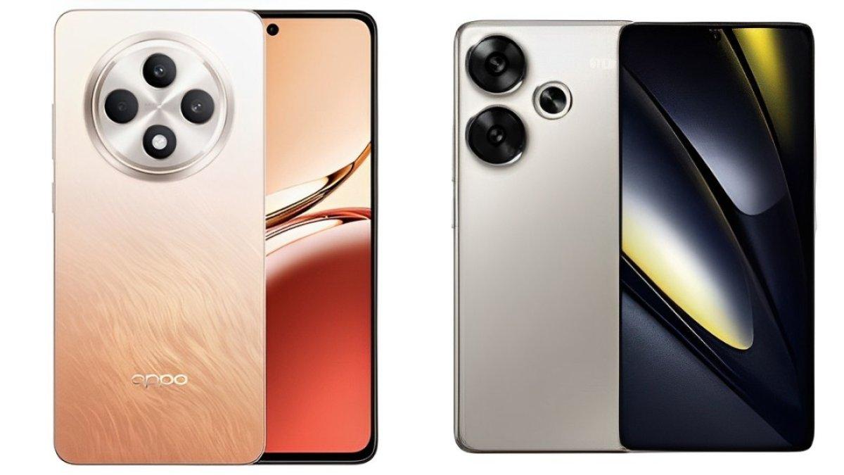 Perbandingan Spesifikasi dan Harga HP Oppo Reno 12F Vs POCO F6, Middle ...