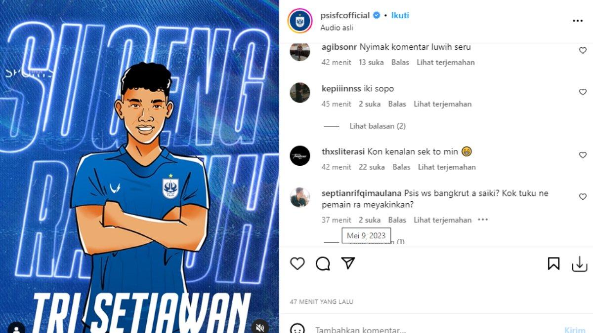 Panser-Snex Kecewa? Potensi Gagal Dapat Pedro Monteiro, PSIS Malah Gaet Pemain Muda, Ini ...
