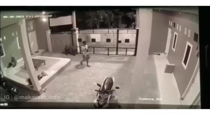 Detik-detik Pria Terekam CCTV, Rampok dan Rudapaksa Mahasiswi, Sempat Congkel Jendela Kamar ...
