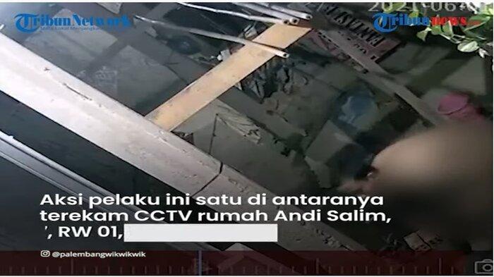 Viral Aksi Pencuri Sepeda Sambil Telanjang di Palembang Terekam CCTV, Sudah Beberapa Kali ...