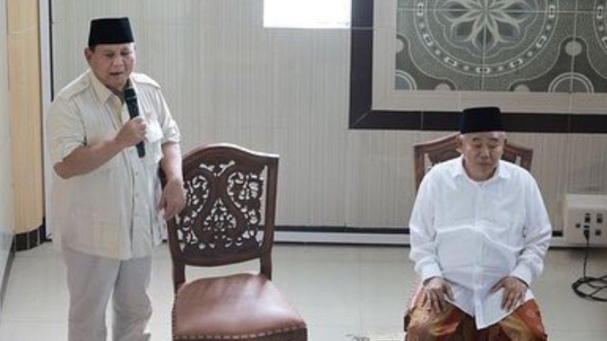 Lantunan Doa KH Asep Saifuddin Chalim Kepada Prabowo Subianto: Insyallah akan Menjadi Presiden ...