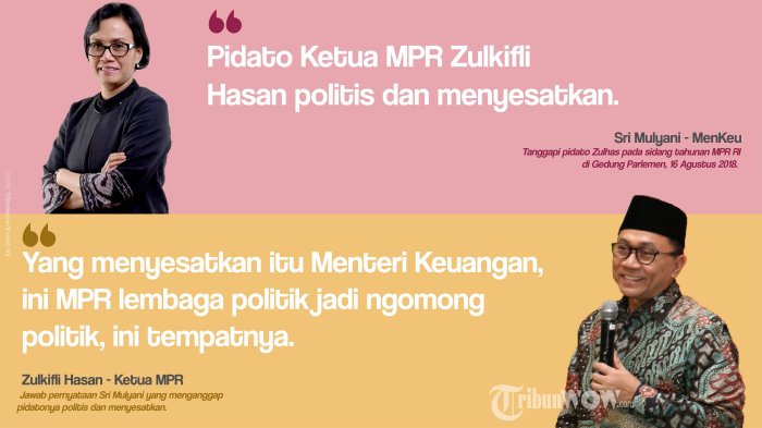 Pidatonya Disebut Menyesatkan oleh Sri Mulyani, Zulkifli Hasan: Ibu ... Pidatonya Disebut Menyesatkan oleh Sri Mulyani, Zulkifli Hasan: Ibu ...