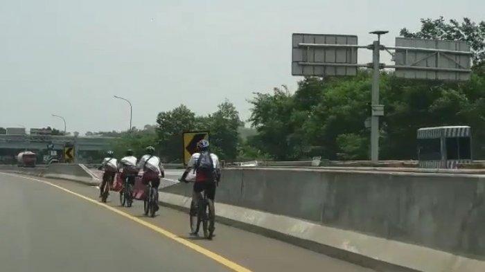 Alasan Tak Lihat Rambu, Rombongan Pesepeda yang Viral Masuk Tol ...
