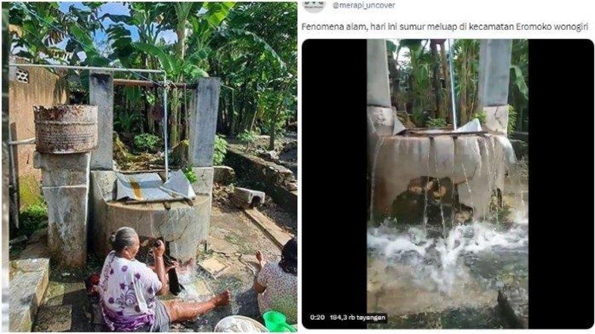 Fakta Viral Air Sumur Tua Meluap di Eromoko Wonogiri: Kata Sesepuh Desa ...