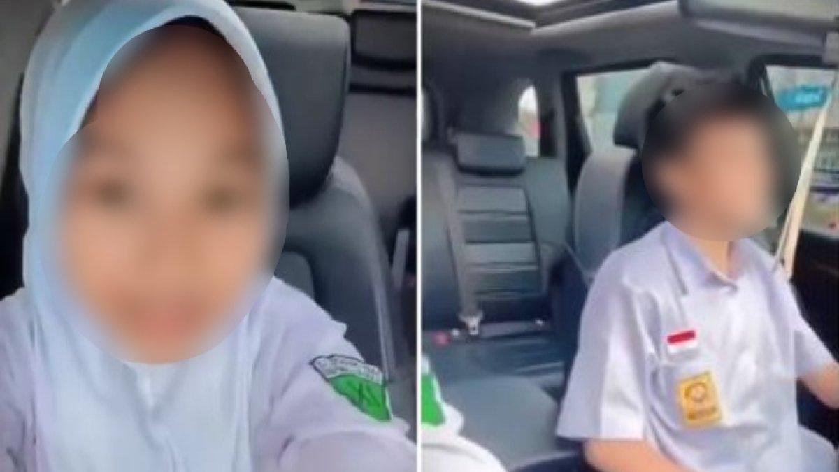 Viral Bocah SMP Bawa Mobil Bareng Pacar, Si Perempuan Asyik Rekam Gaya ...
