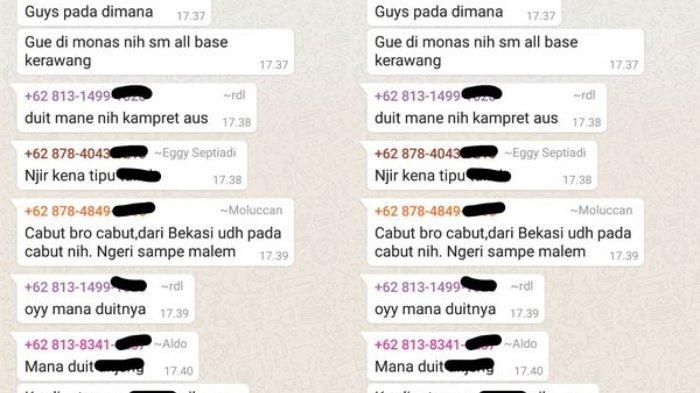 Oknum Polisi Diduga Ada Dalam Grup Whatsapp STM yang Viral Dapat ...