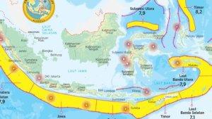Ancaman Gempa Bumi Berkekuatan Besar, Ini 16 Titik Zona Megathrust di Indonesia, Termasuk Pulau ...